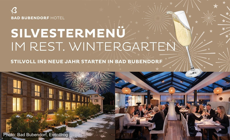 Baselland Tourismus EN | Silvestermenü im Rest. Wintergarten im Hotel…